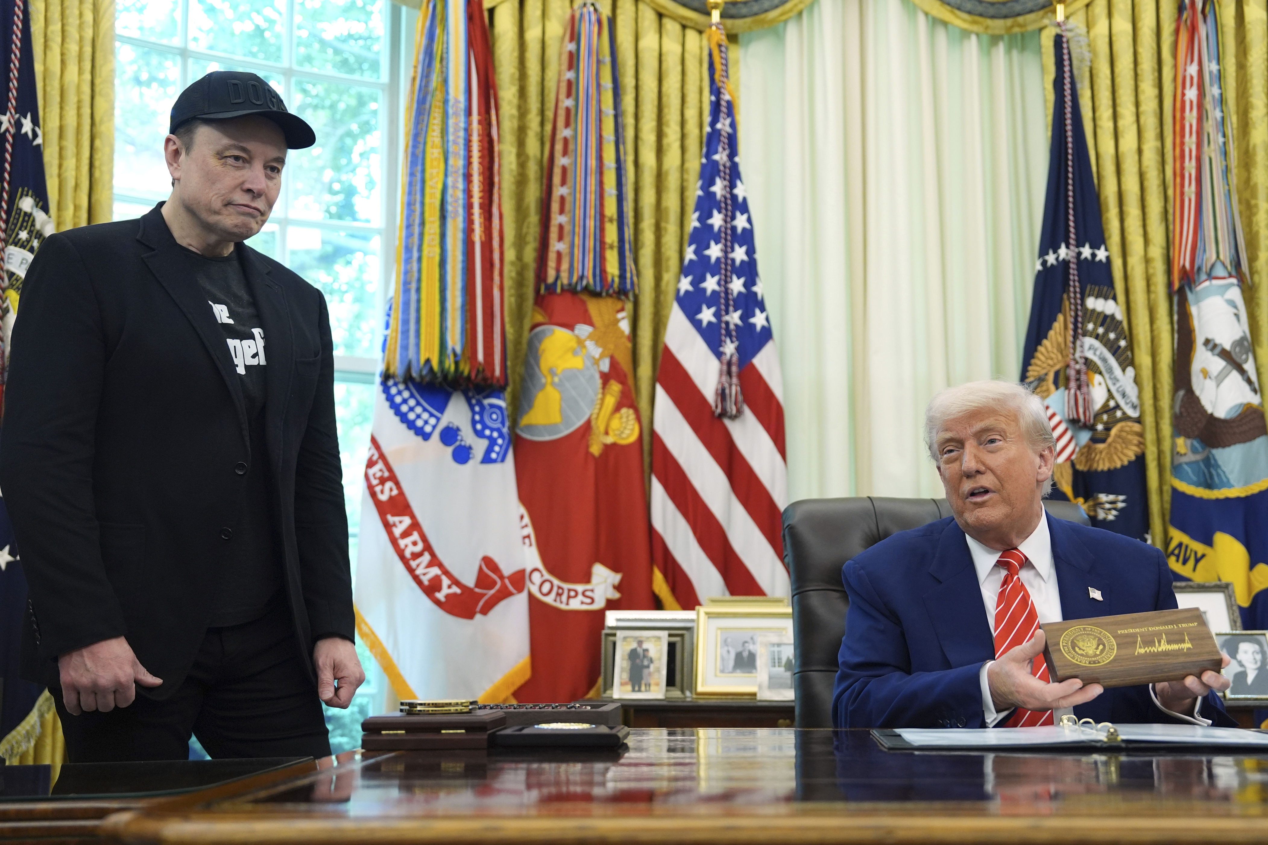 Trump suggests cutting Musk’s federal contracts as escalating feud ...