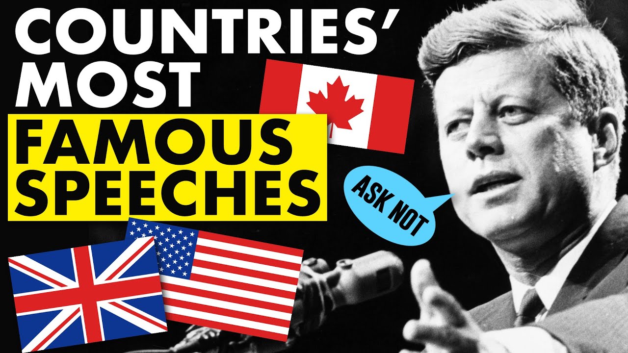 Iconic Speeches from the U.S., U.K., and Canada That Made History