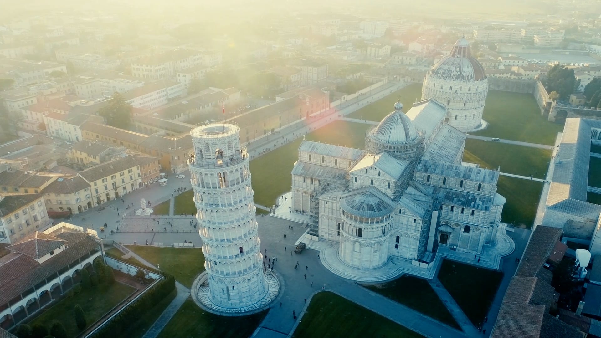 UNESCO’s Gem: Drone Captures Pisa’s Timeless Beauty - Worldwide