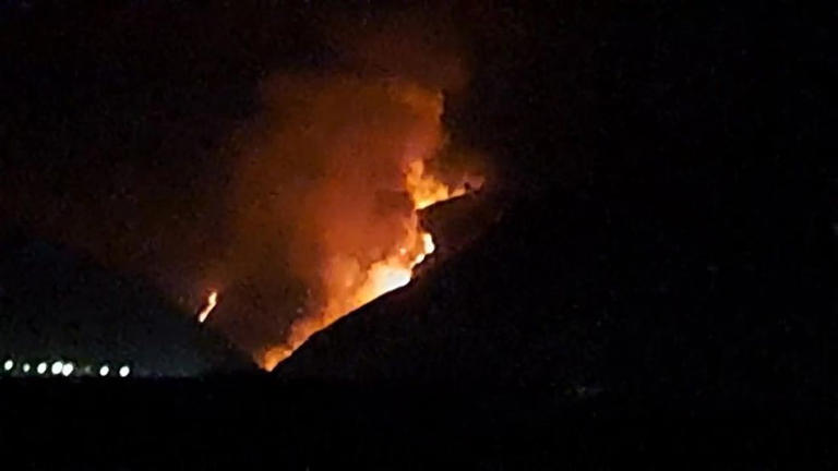 Fort Fire burns 175 acres with 5% containment, evacuation warning in place