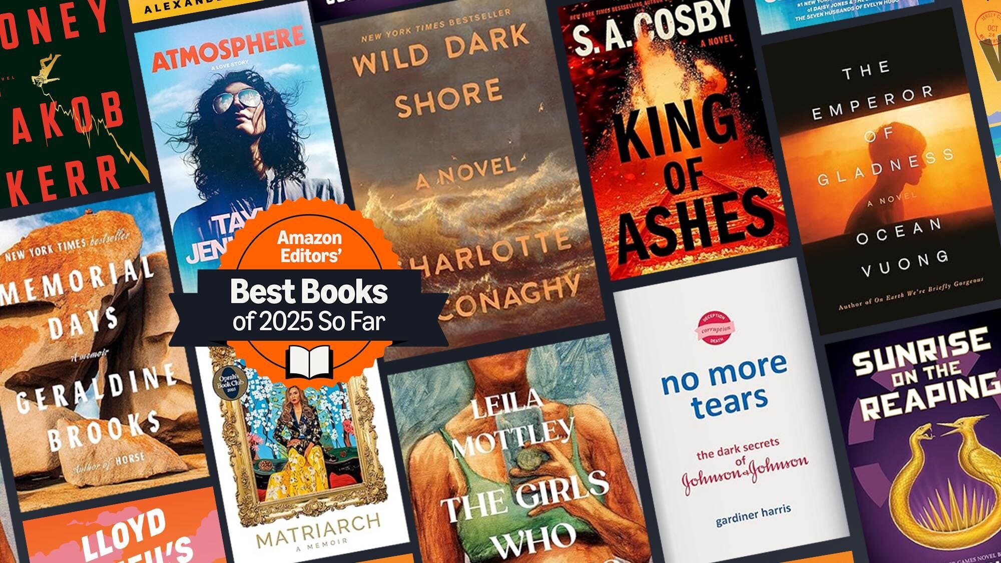 Amazon reveals best books of the year so far: Suzanne Collins, S. A ...