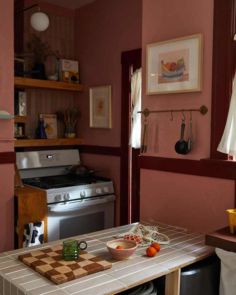 A $500 Makeover Turns This "Stark White" SF Kitchen into a Colorful ...