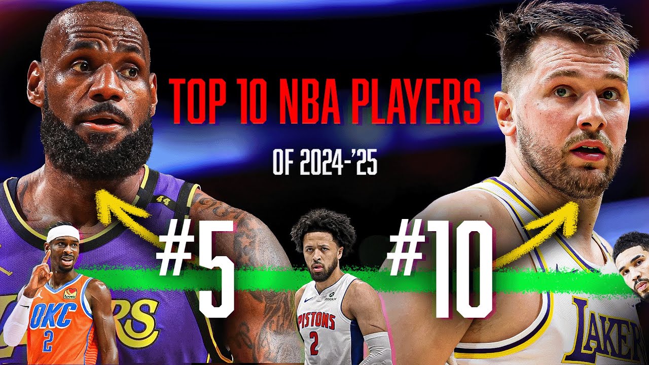Top 10 Players of 2025 NBA Season