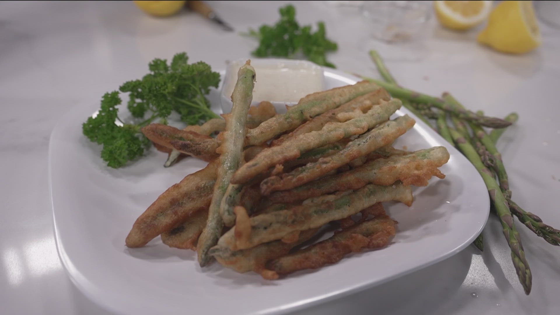 Chef Lou visits Wake Up Idaho, shares an asparagus recipe for summertime
