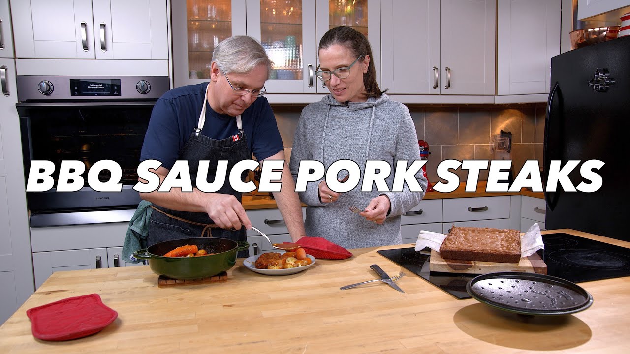 BBQ Sauce Slow Braised Pork Steaks Recipe Glen And Friends Cooking