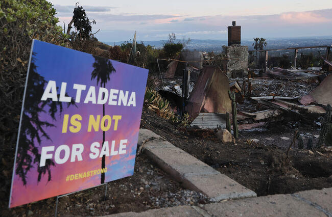 Developers Snap Up Burned Lots in Altadena Post-Fire