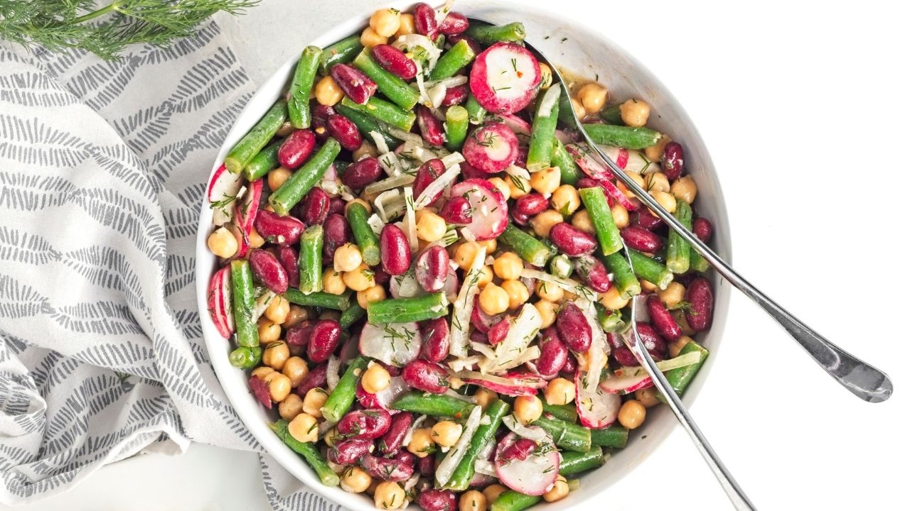 14 side salads made for Memorial Day parties