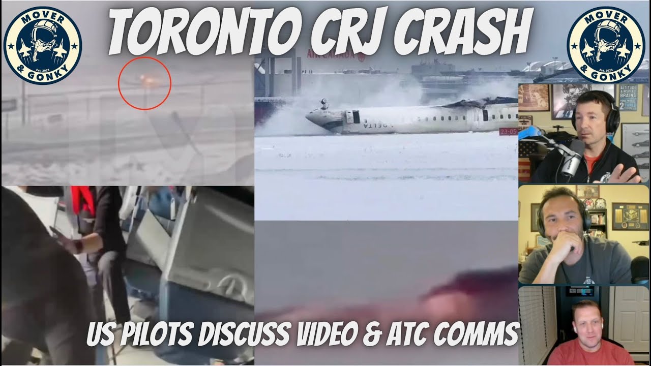 Toronto CRJ-900 Crash - Airline Pilots Breakdown The Video & ATC ...
