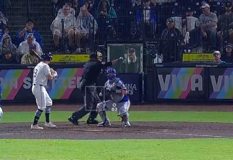 An umpire broke Angel Hernandez's record for the worst called strikeout ever