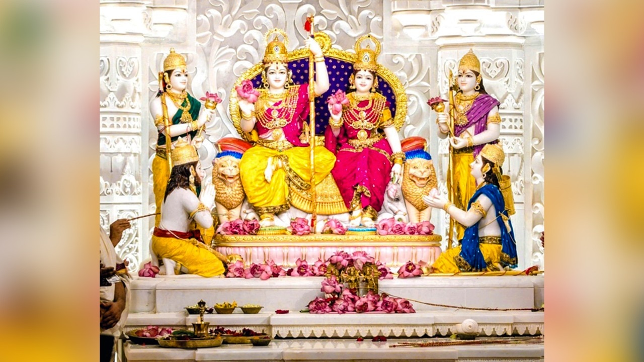 Lord Ram decked with jewels and symbolic grace as Ram Darbar unveiled