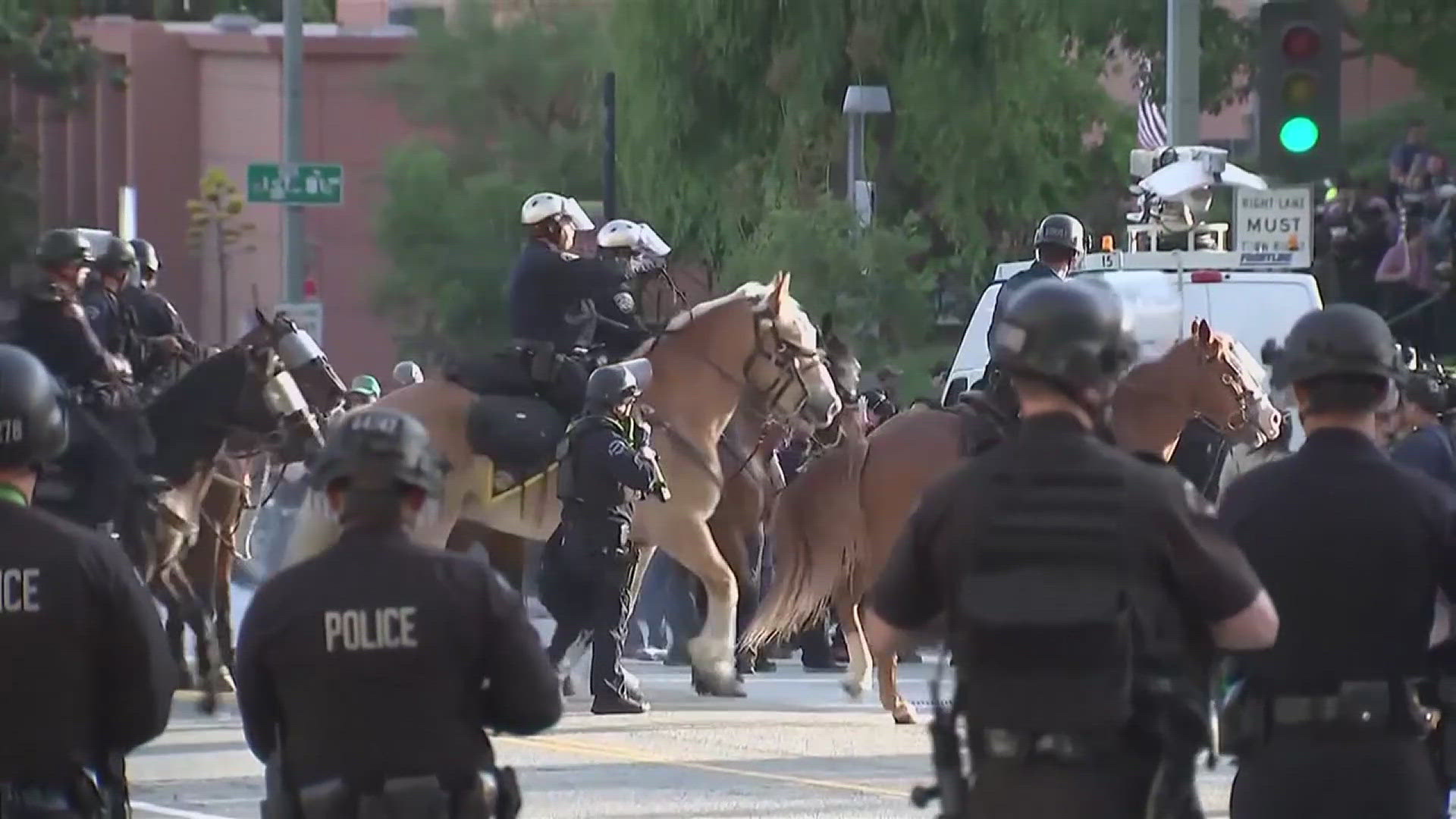Additional National Guard troops deployed amid ICE protests