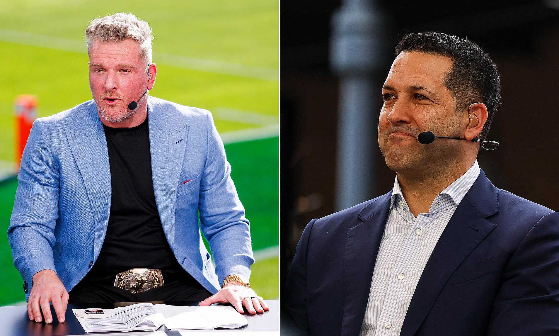 Explosive report claims angry Pat McAfee banned Adam Schefter from his ...