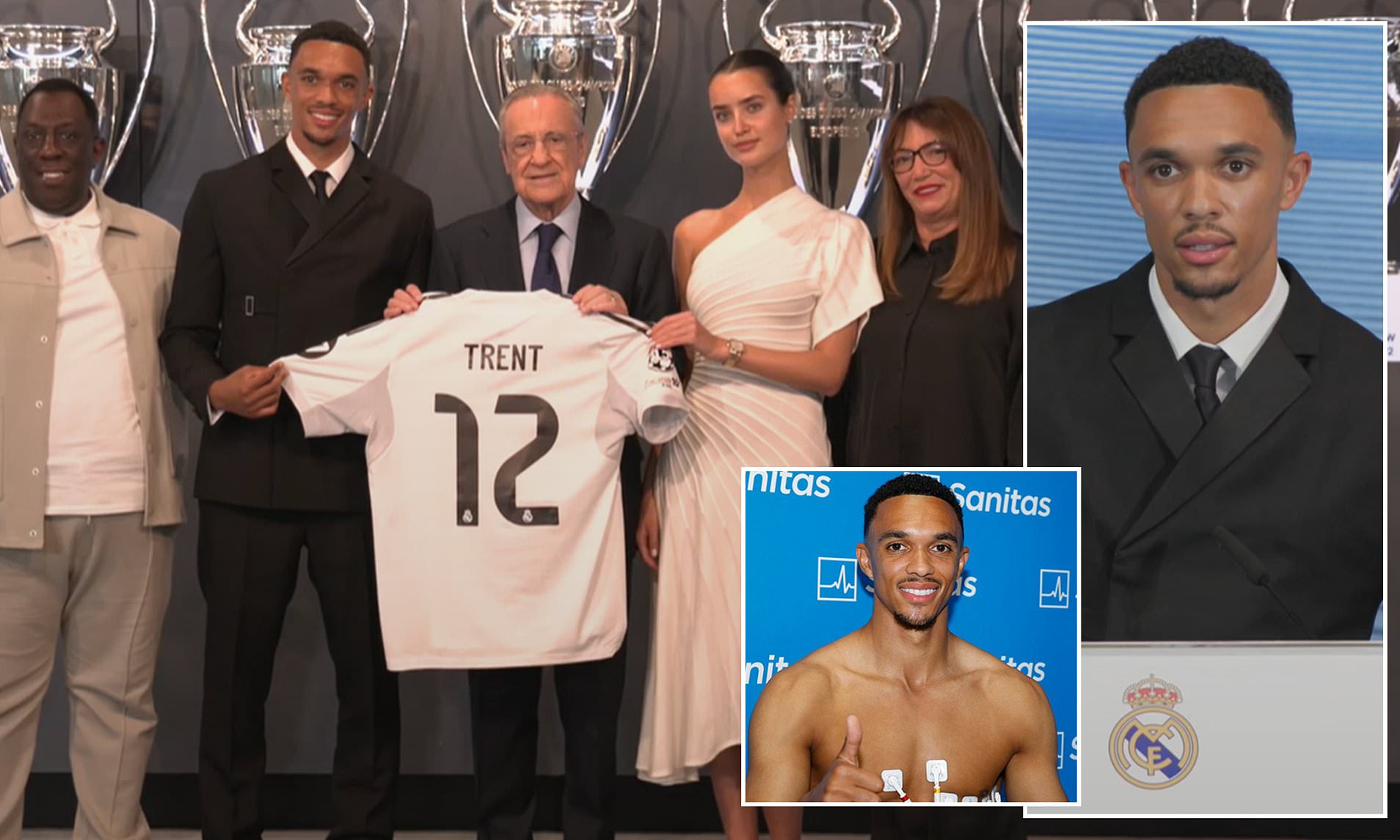 Trent Alexander-Arnold speaks PERFECT Spanish as he's joined by his ...