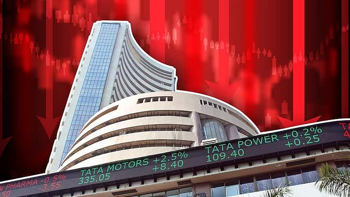 Stock Market Crash: Nifty Falls Below 25,000, Sensex Drops Over 800 ...