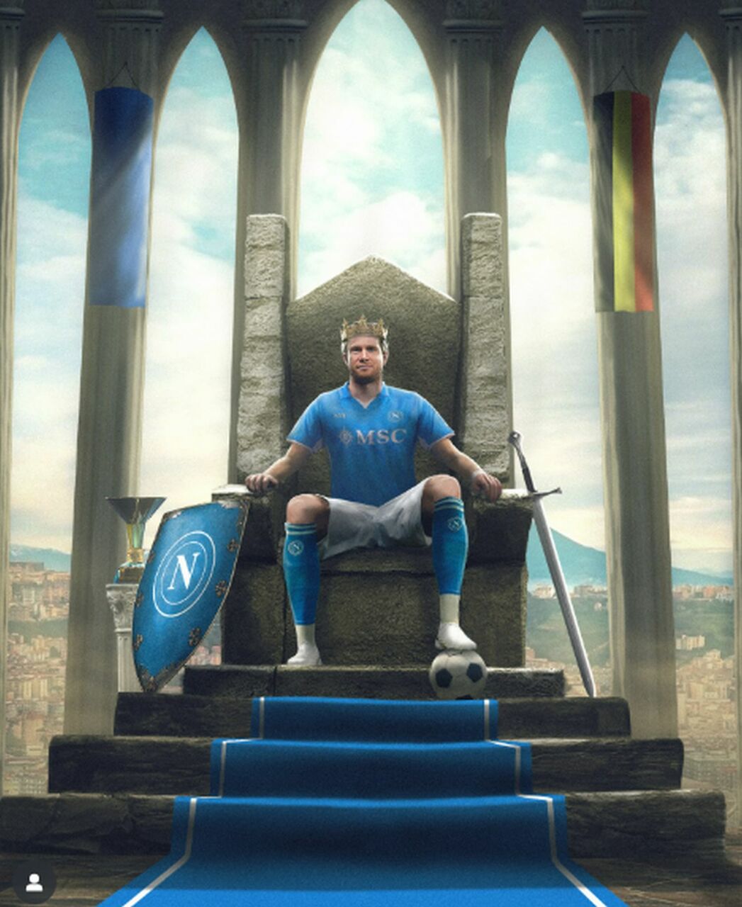 Napoli, ufficiale l'acquisto di Kevin De Bruyne: «Benvenuto Kevin!»