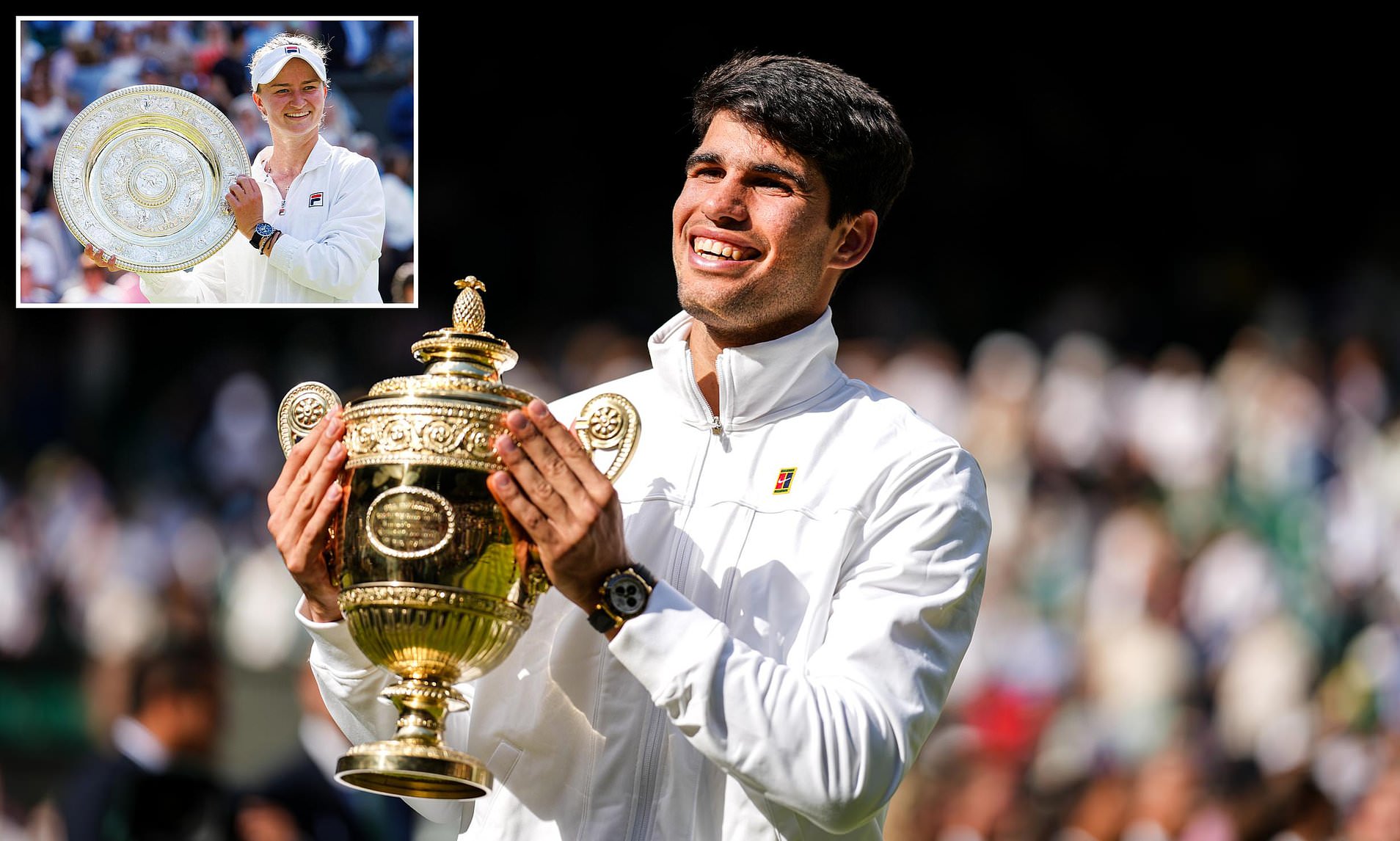 World's luckiest losers! Wimbledon ramp up prize money for first-round ...