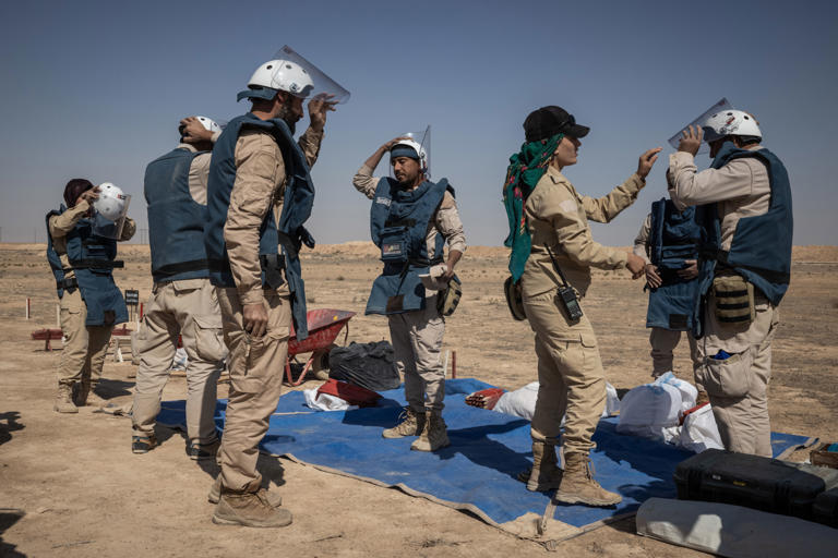In photos: Demining Syria, the ‘most land mine-affected place in the world’