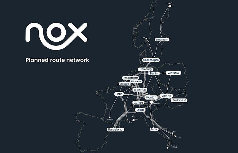 This new night train is promising travel to 100 European cities for ...