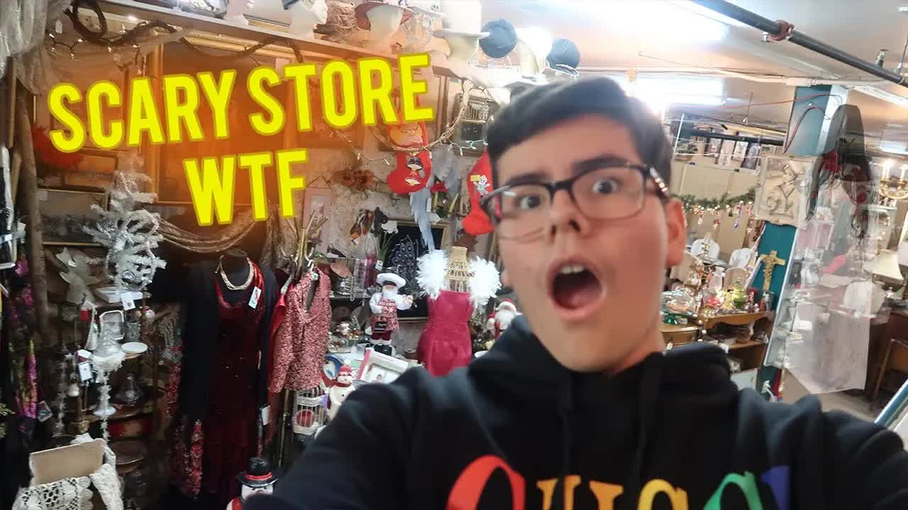HAUNTED STORE *ALMOST DIED* (SUPER SCARY)