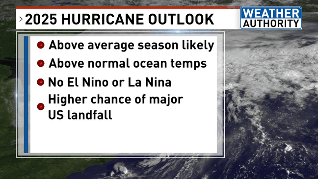 2025 hurricane season forecast: Higher-than-average landfall chances ...
