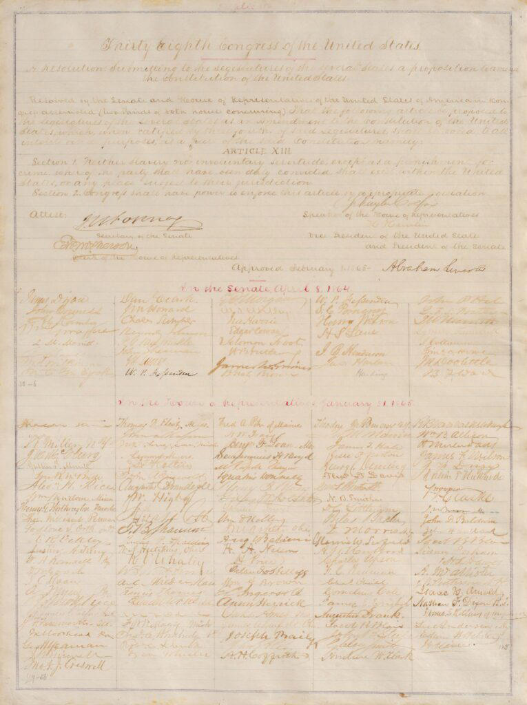 Lincoln-signed documents that ended slavery to be auctioned