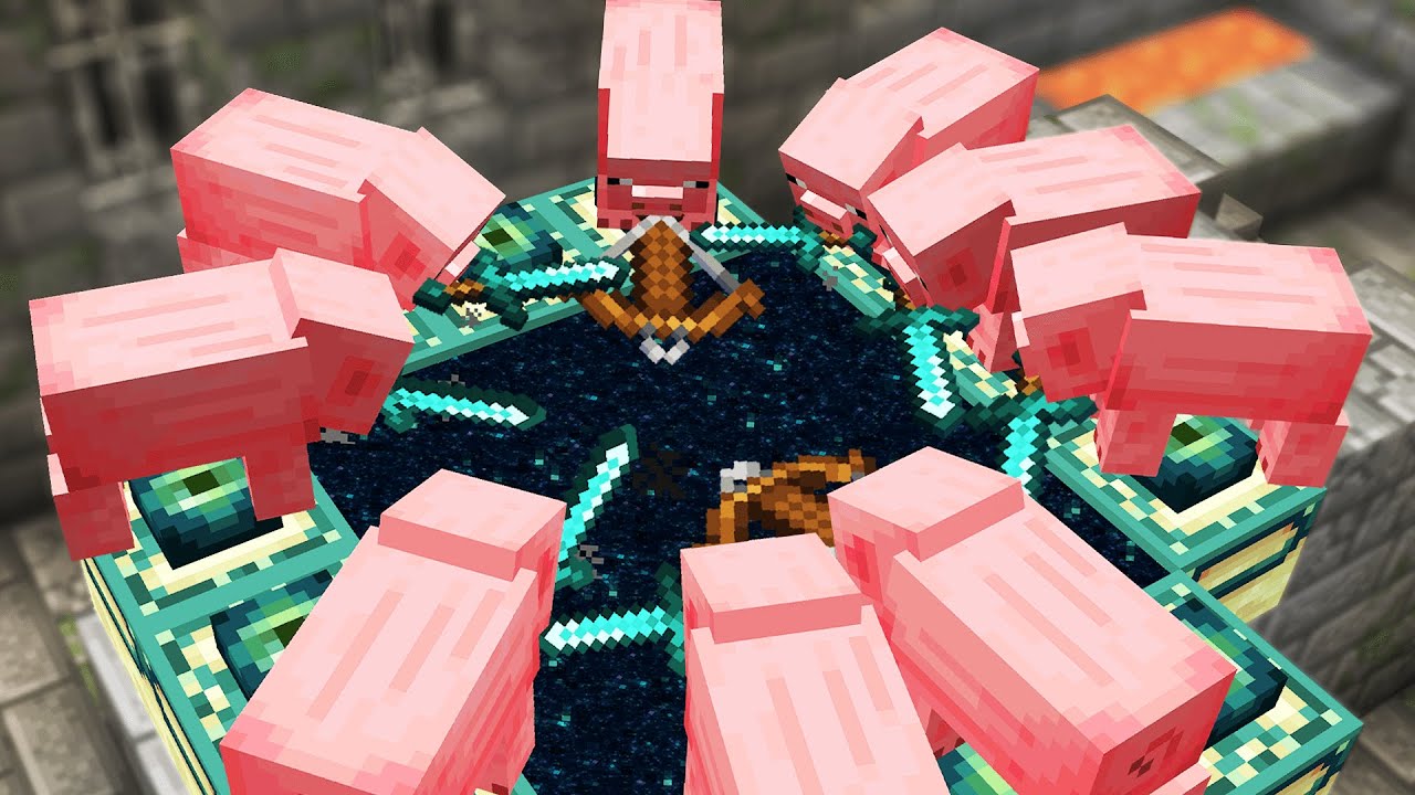 How Minecraft Pigs Can Actually Beat the Entire Game for You