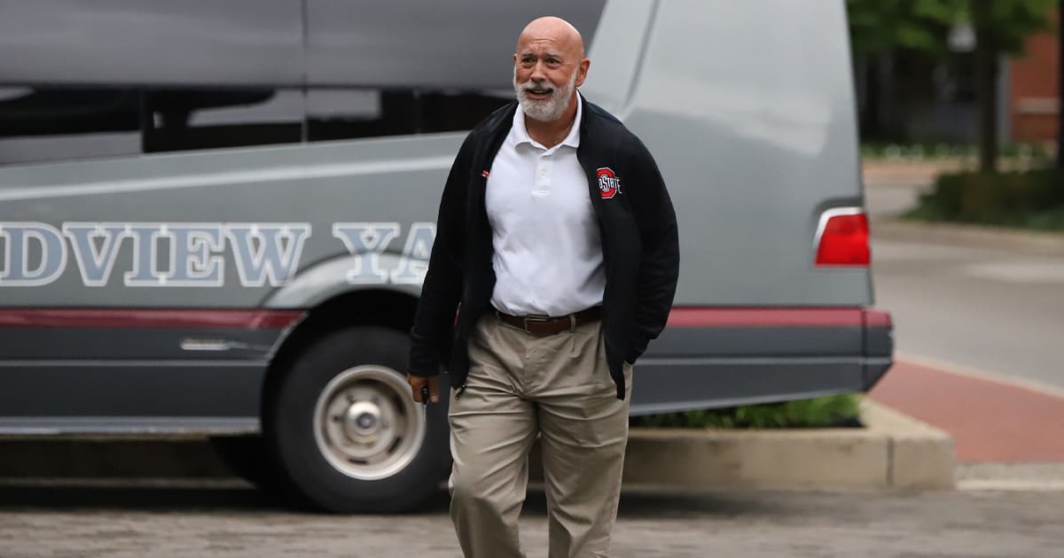 Ohio State Associate Athletic Director for Communications Jerry Emig ...