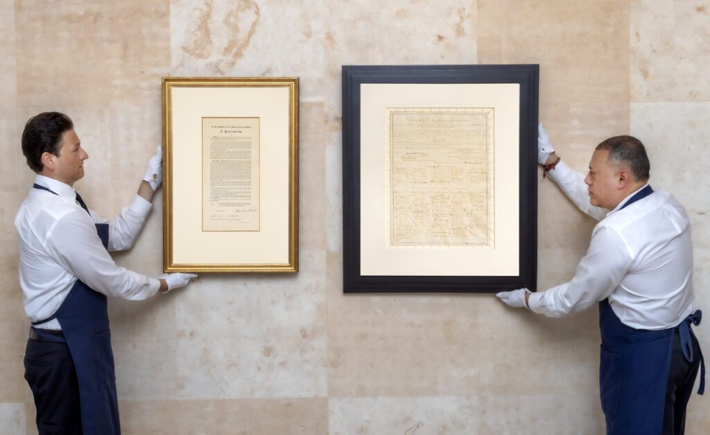Lincoln-signed documents that ended slavery to be auctioned