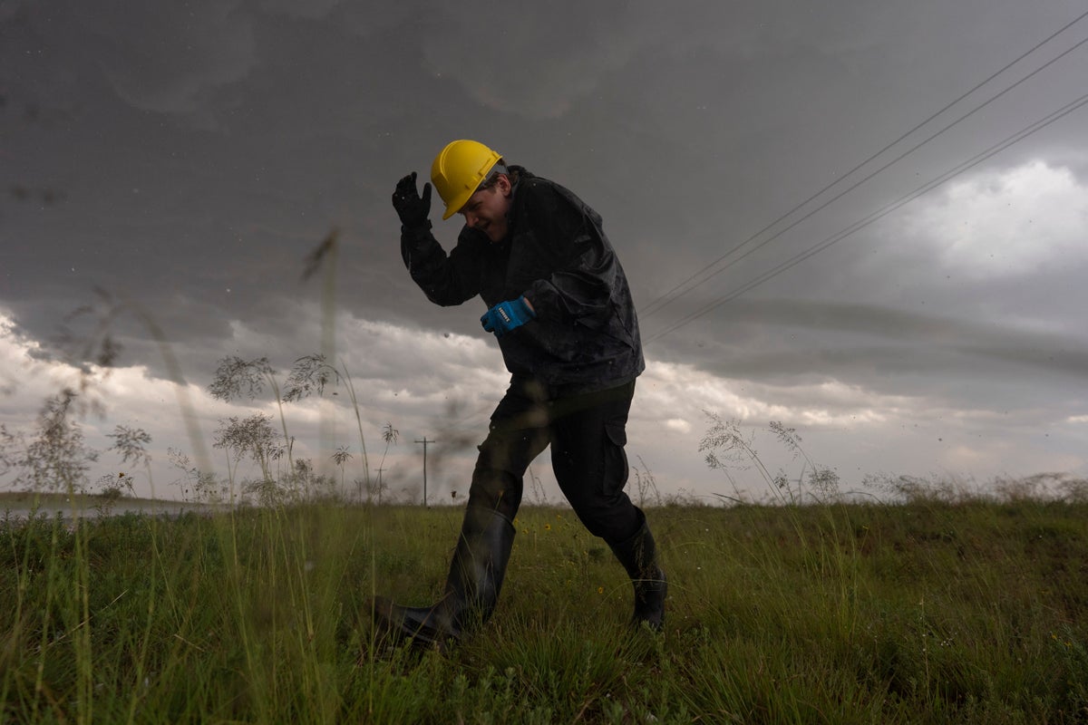 Meet the storm chasers who drive into hailstorms for science