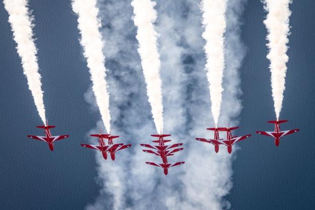 From the Red Arrows to a parachute display — what's on at IW Armed ...