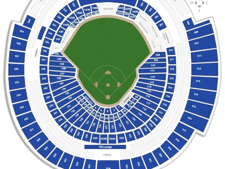 Rogers Centre Stadium Guide: Schedule of events, concerts, seating map ...