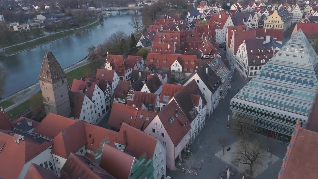 Flight Over Ulm: The World's Tallest Church Spire