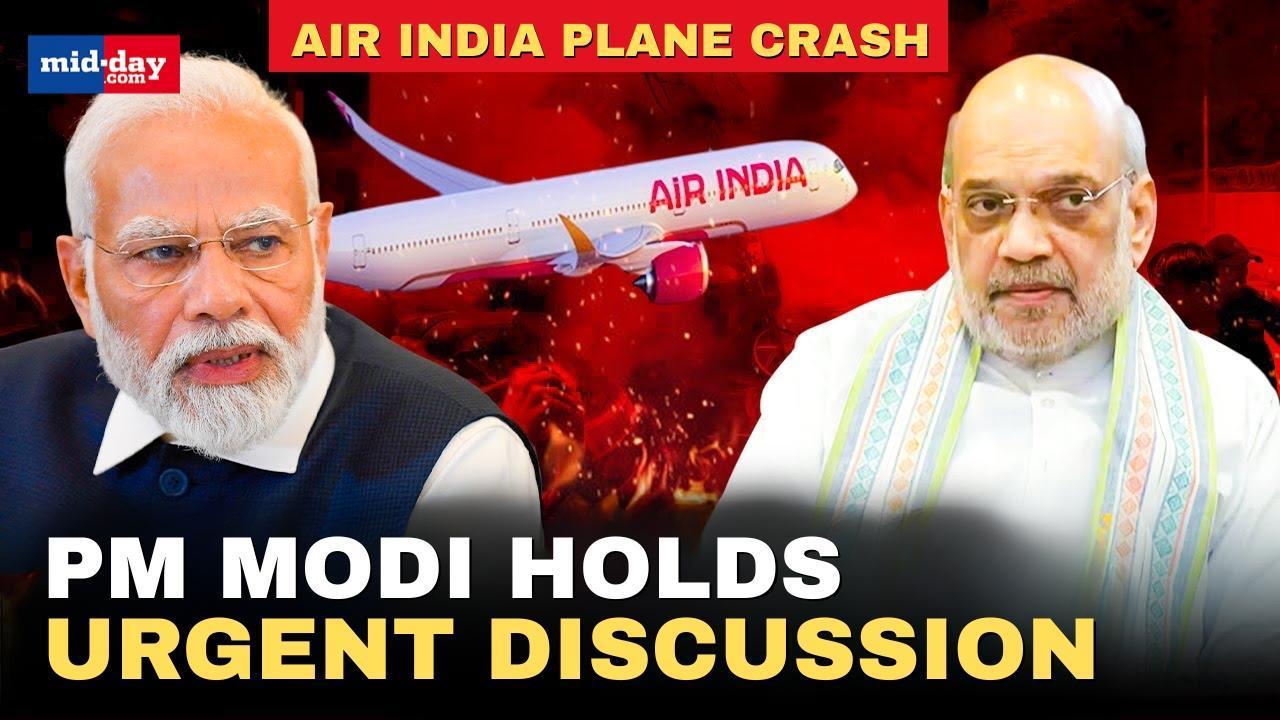 Ahmedabad Plane Crash: PM Modi calls Amit Shah, Aviation Minister after ...