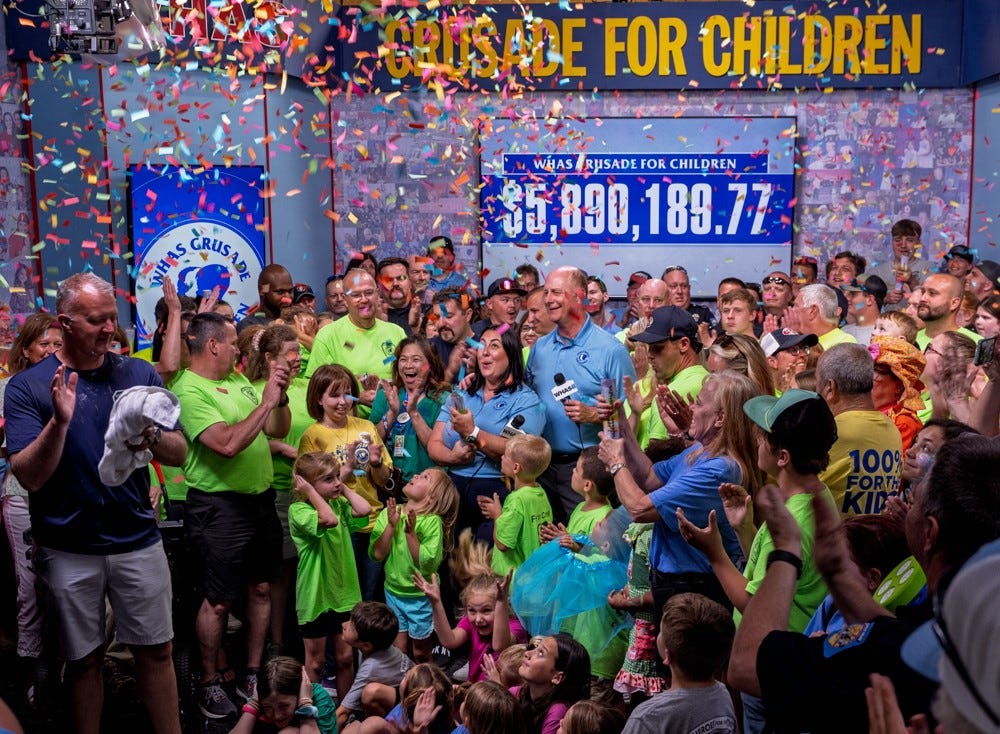 WHAS-TV raises nearly $6 million during annual Crusade for Children ...