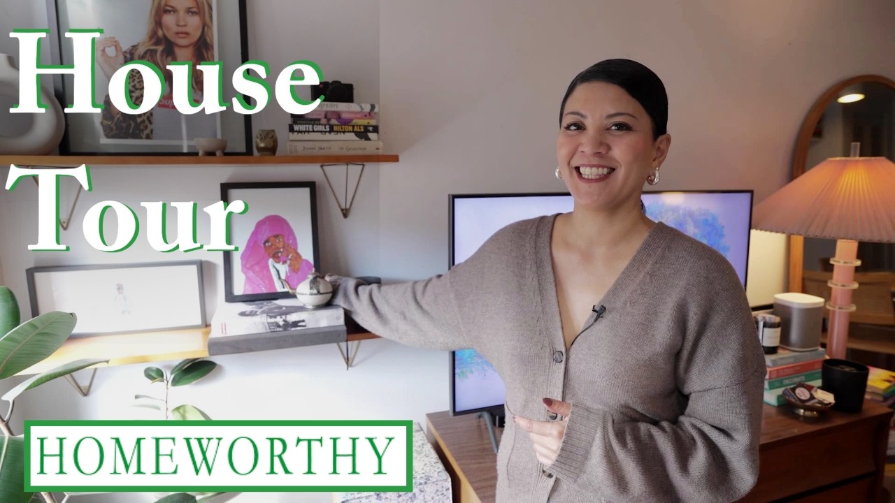 An Airy 350 Square-Foot NYC Apartment with DIY Decor | Small Space ...