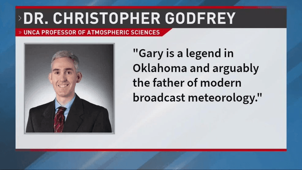 Iconic TV meteorologist Gary England dies