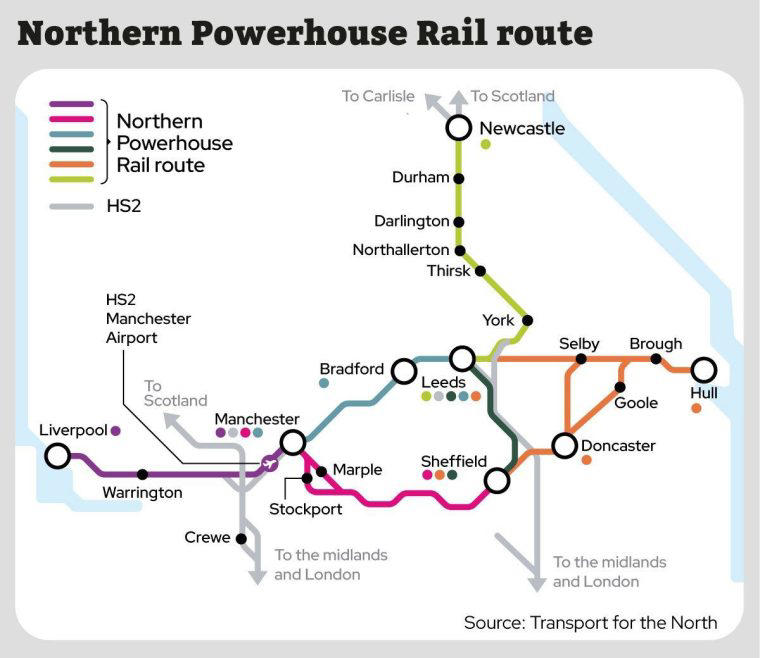 The cities left in limbo as Reeves fails to commit to northern rail funding