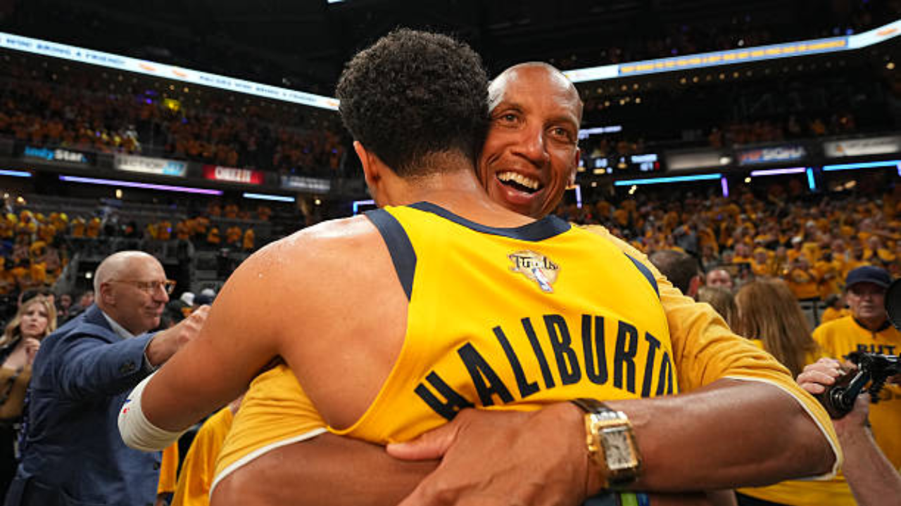Excited Reggie Miller and family share adorable moment with Tyrese ...