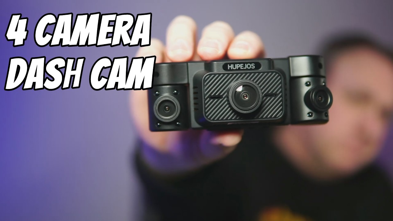 4-Camera Dash Cam! This Is What You Need for the Best Coverage