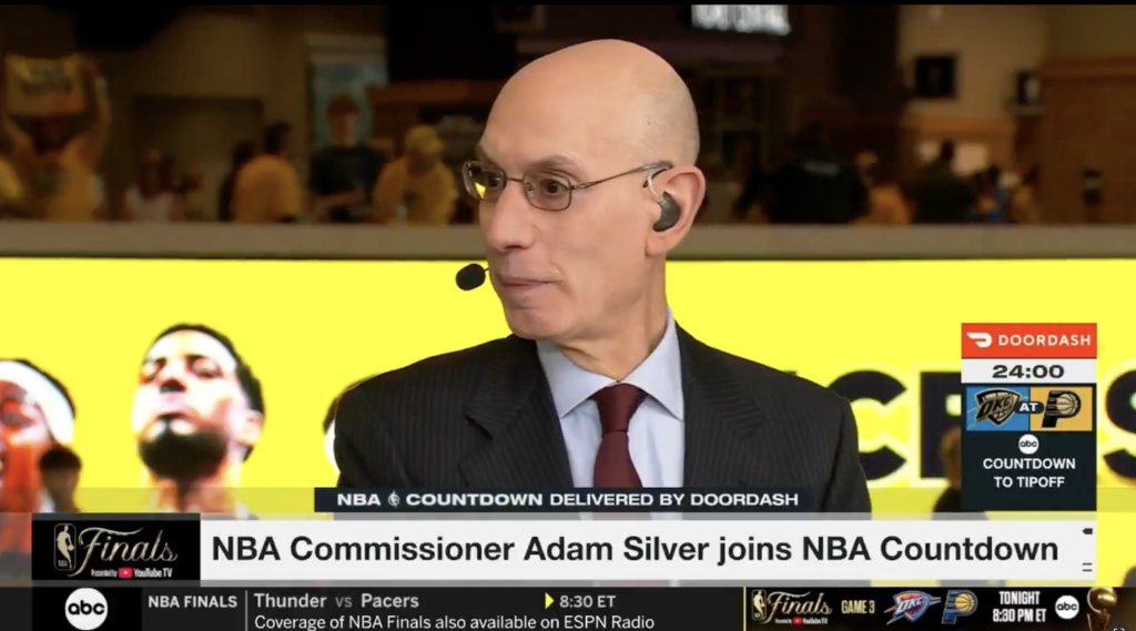 Adam Silver addresses criticisms about NBA Finals presentation