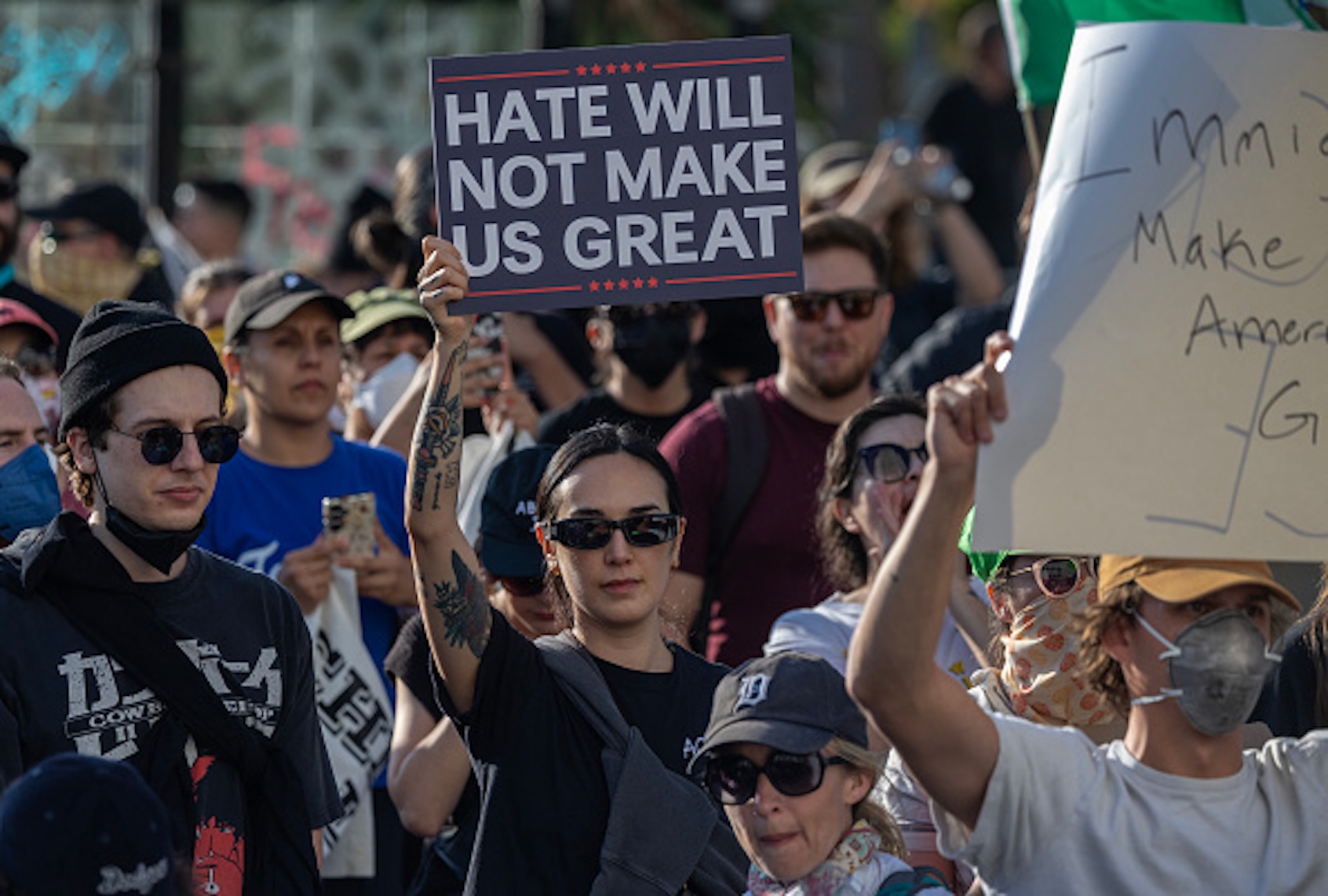 In LA, Donald Trump is both the arsonist and firefighter