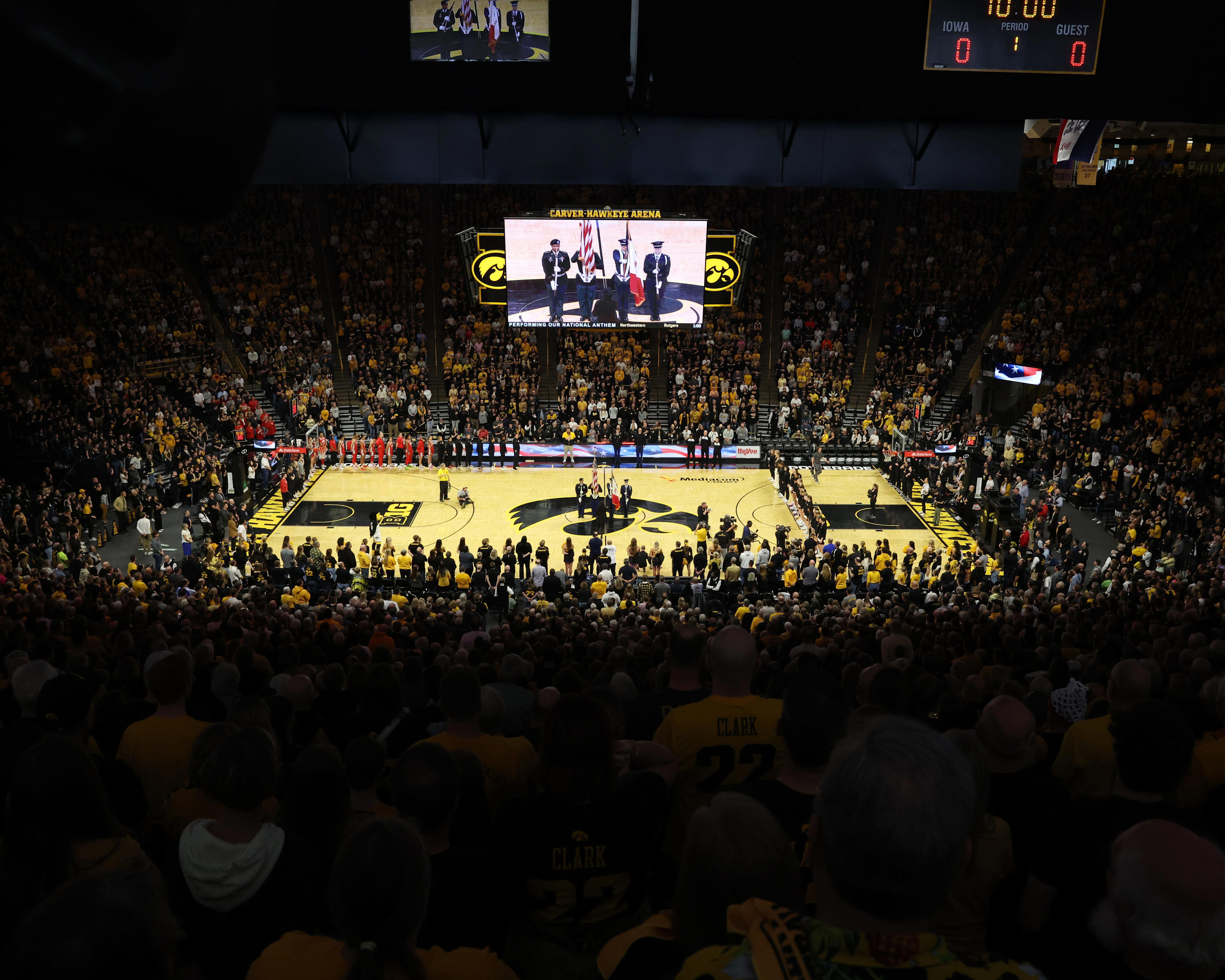 Iowa basketball adding courtside student seating for upcoming season