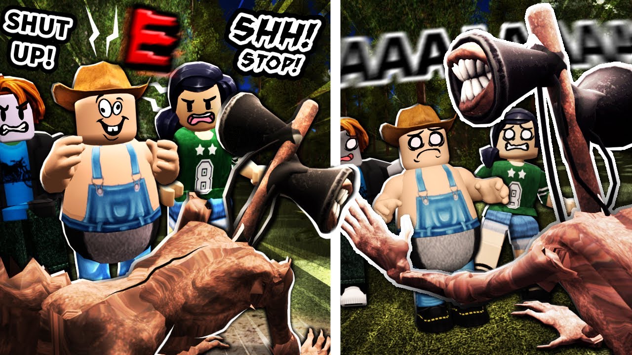 It can only see you if you make noise in Roblox