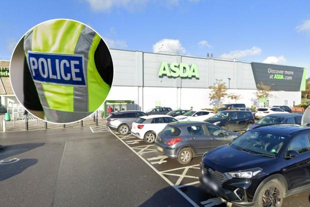 Two vehicle crash in ASDA car park sparks police appeal