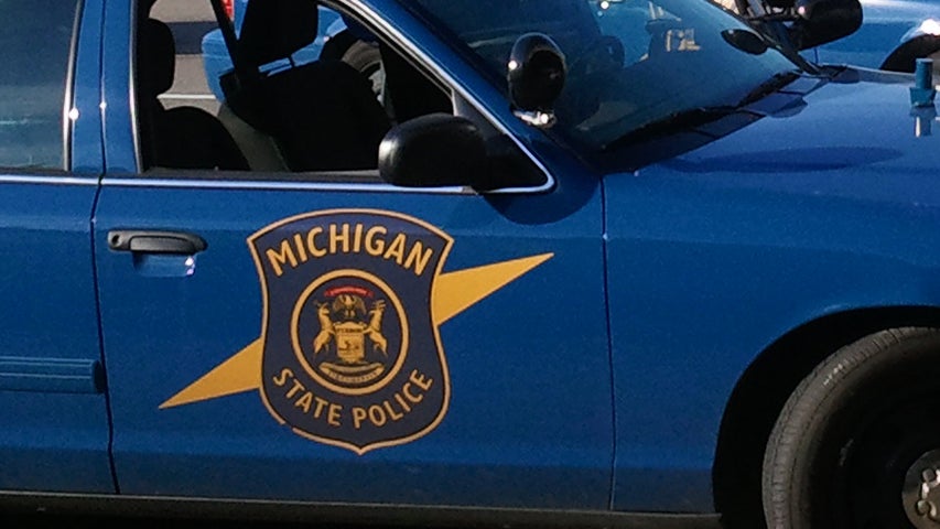 Michigan State Police helicopter tracks suspects who fled after ...