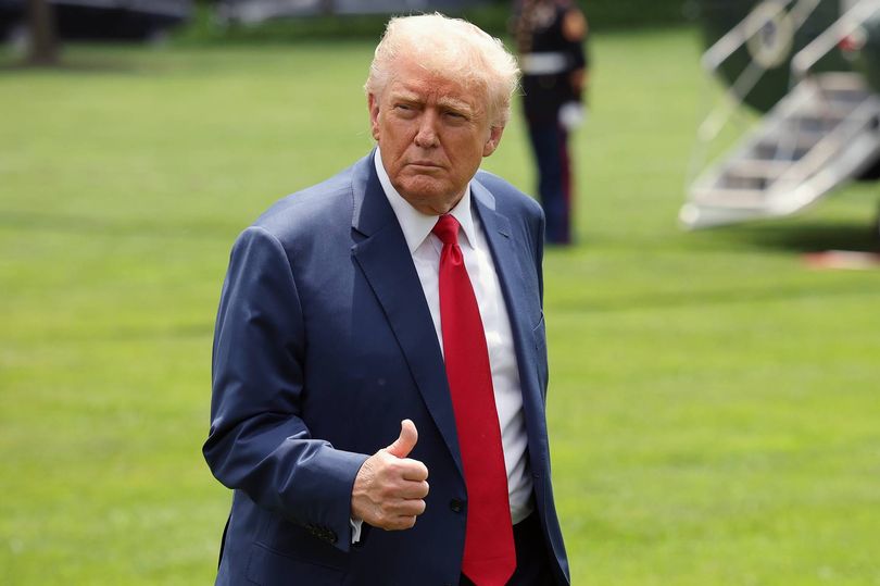 Dementia fears raised as mysterious lump spotted in Trump’s pants