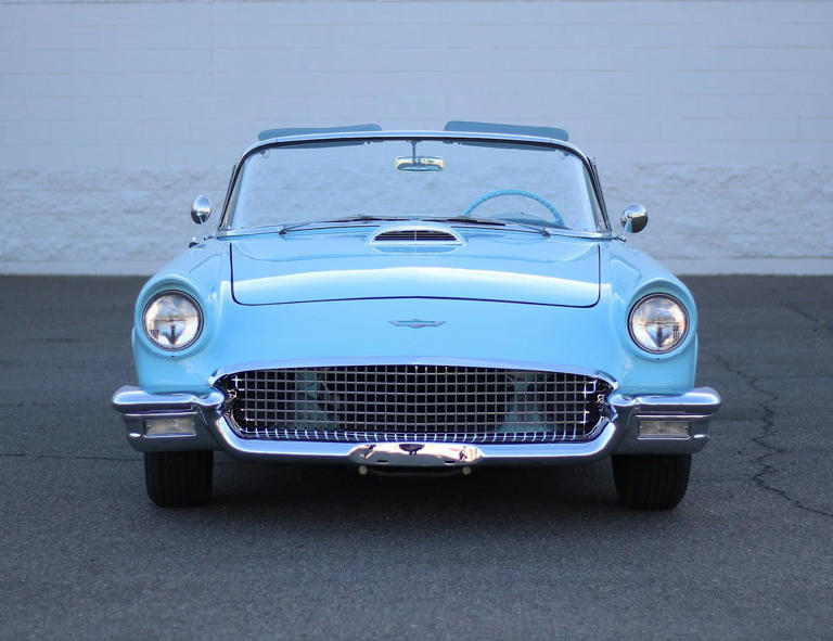 Restomod 1957 Ford Thunderbird Blends Classic Looks with Modern Muscle
