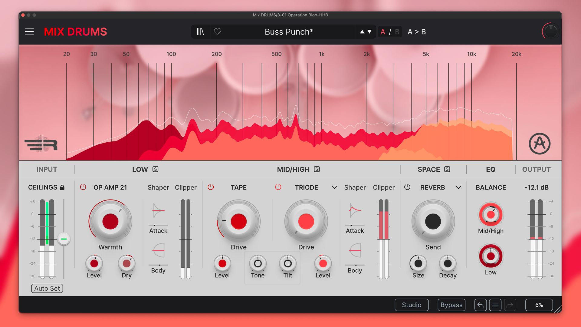 Arturia's Mix DRUMS is an "all-in-one" drum processor that promises punchy, pro-sounding drums ...