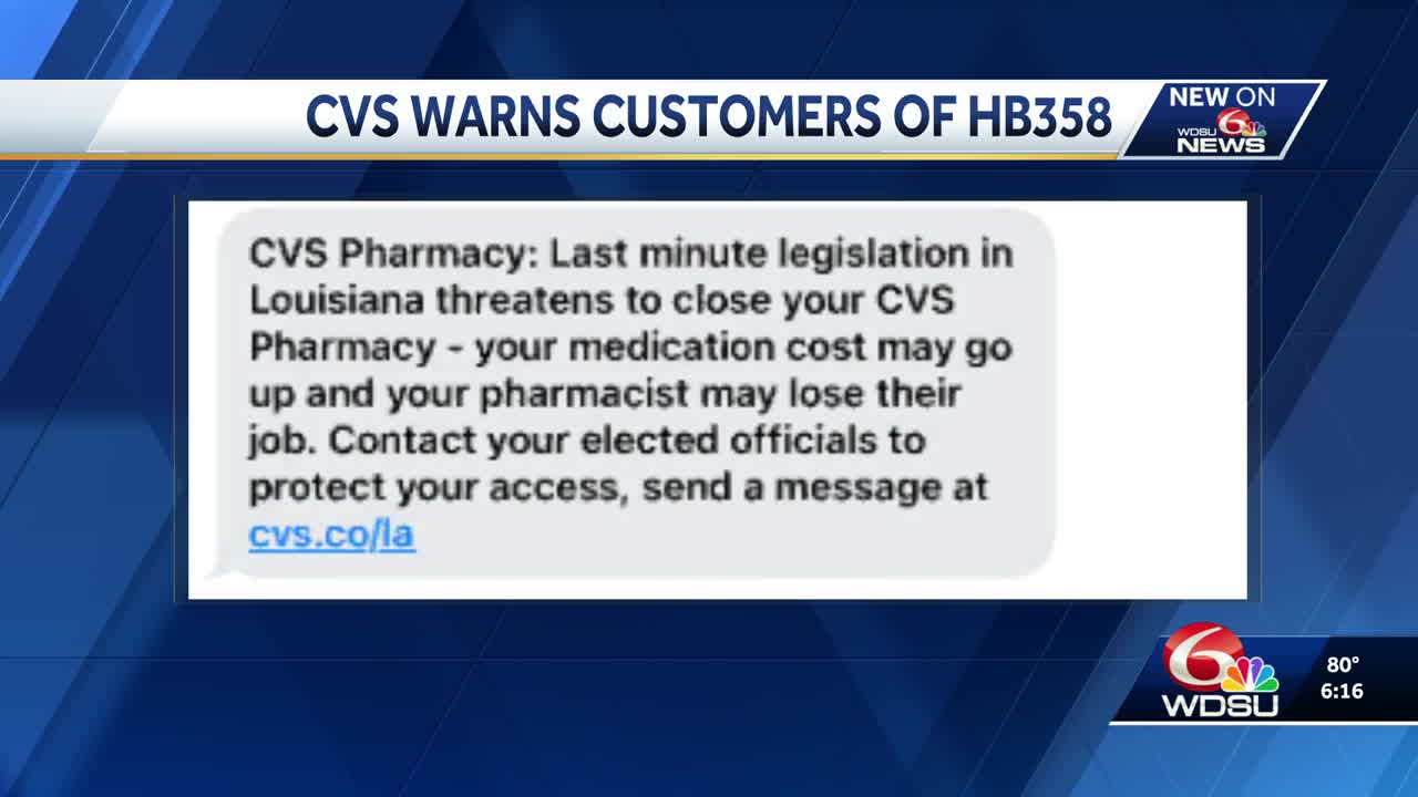 Many Louisiana residents received alarming text messages from CVS ...