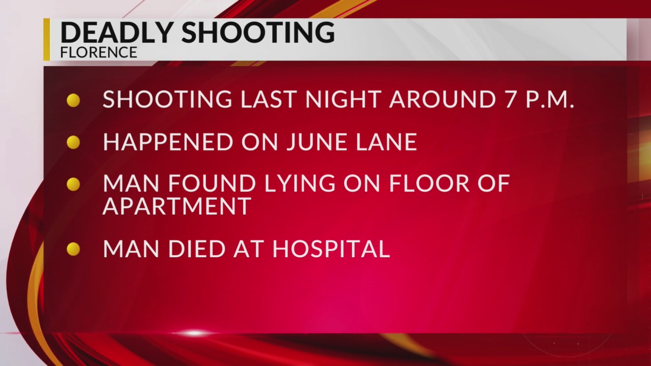 1 killed in Florence shooting, police say
